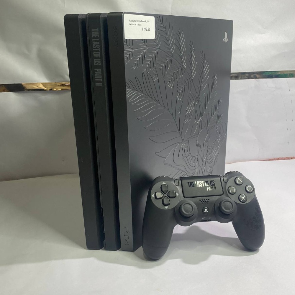 Pre-owned Sony - Playstation 4 Playstation 4 Pro Console, 1TB Last Of ...